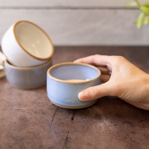 Small Bowl Kitchen and Dining Condiment Bowl Prep Ceramic Pinch Salt ...