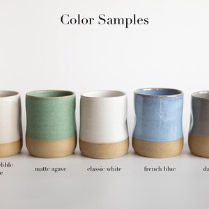 Thumbprint Tumbler Ceramic Thumb Cup Kitchenware Gift for Her ...