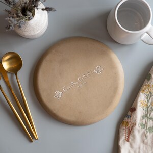 Handmade Ceramic Salad Plate Rustic Stoneware Dinnerware Plate ...