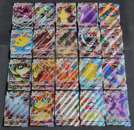 200 Pokemon Cards Bulk Lot Bundle 1x Ultra Rare VMAX 24x - Etsy Australia
