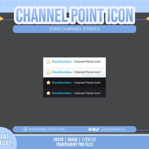 Star Channel Points for Twitch | Twitch Channel Point Icon | Twitch ...
