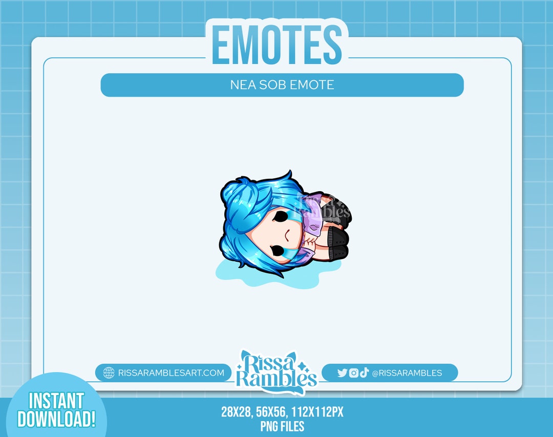DBD Nea Emotes for Twitch, Discord Cry Emote Dead by Daylight, Twitch ...