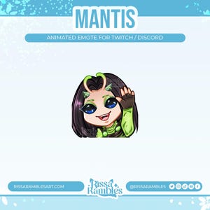 Twitch Emote Mantis Animated - Etsy