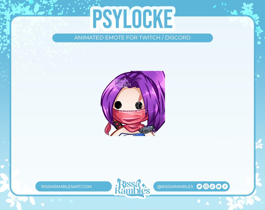 Psylocke Marvel Rivals Emotes | Animated Emotes | Nodders Emote ...