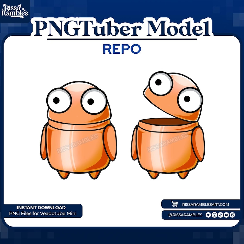Repo Vtuber Model - Etsy