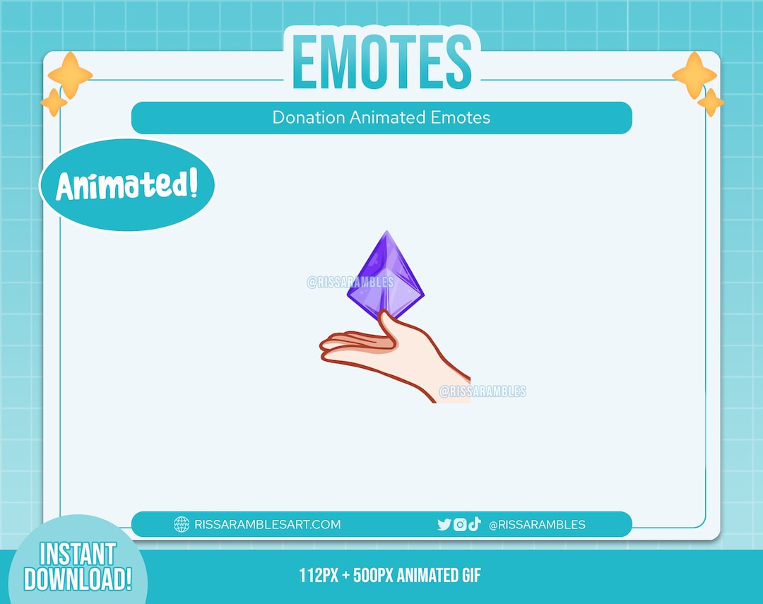 Bits Emote for Twitch | Twitch Emotes Animated | Custom Twitch Emotes ...