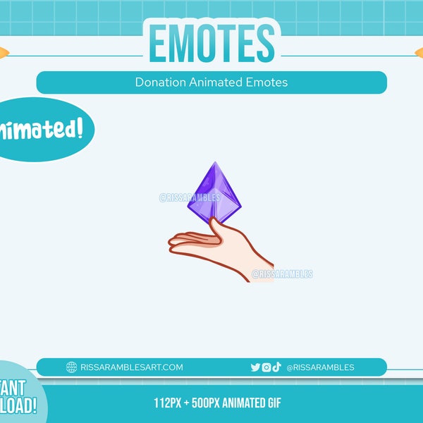 Bits Emote - Etsy
