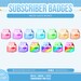 Juice Box Sub Badges | Premade Twitch Sub Badges | Twitch Bit Badges ...
