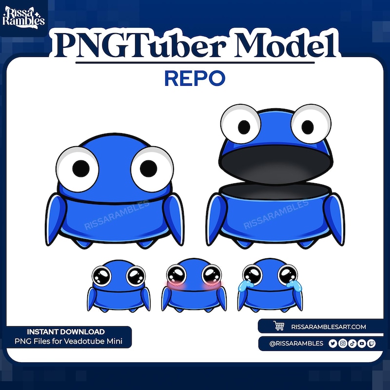 Repo Vtuber Model - Etsy