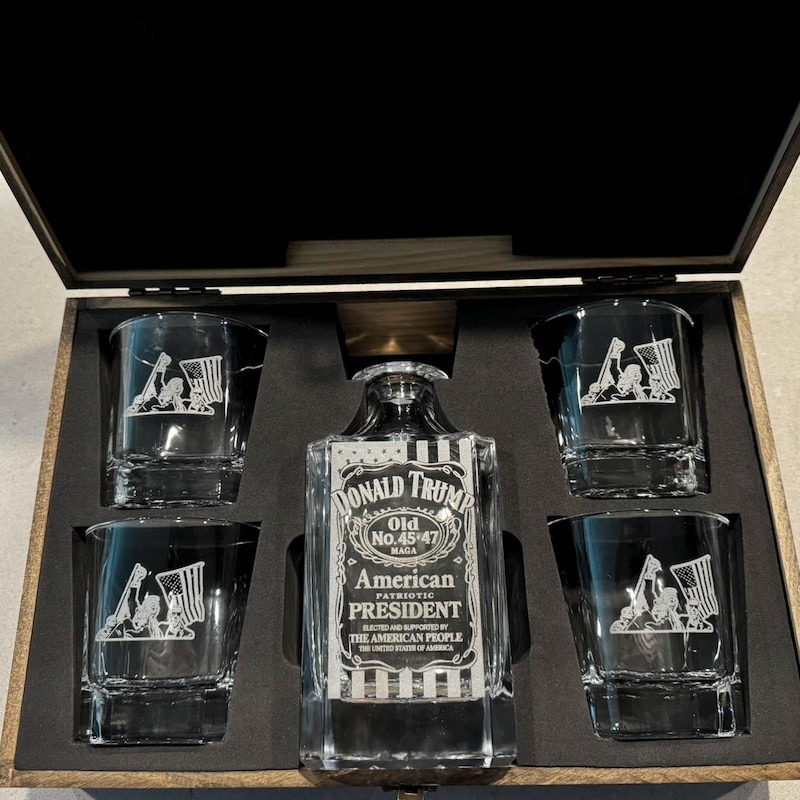 Trump Whiskey Decanter - Etsy
