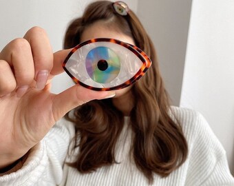 Evil Eye Hair Clip - Etsy