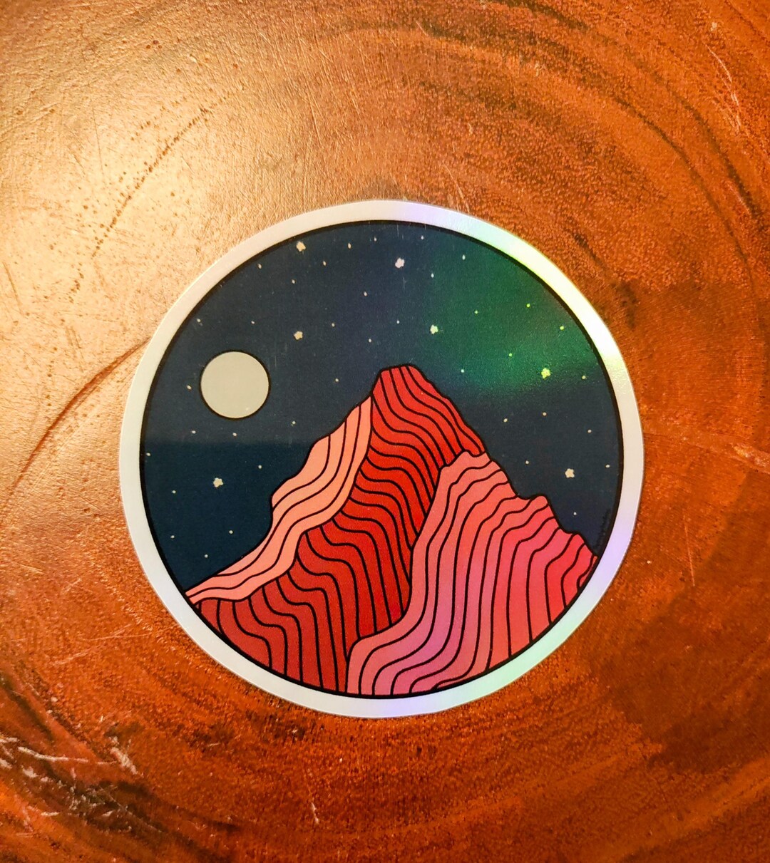 The Watchman Zion National Park Sticker,holographic, Notebook ...