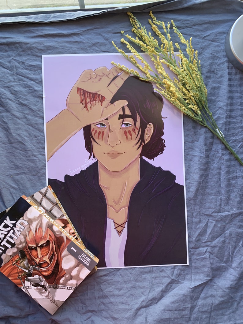 Eren AOT Art Print - Etsy