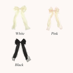 Girls Hair Bow With Name, Embroidered Hair Bow, Custom Name Hair Bow ...