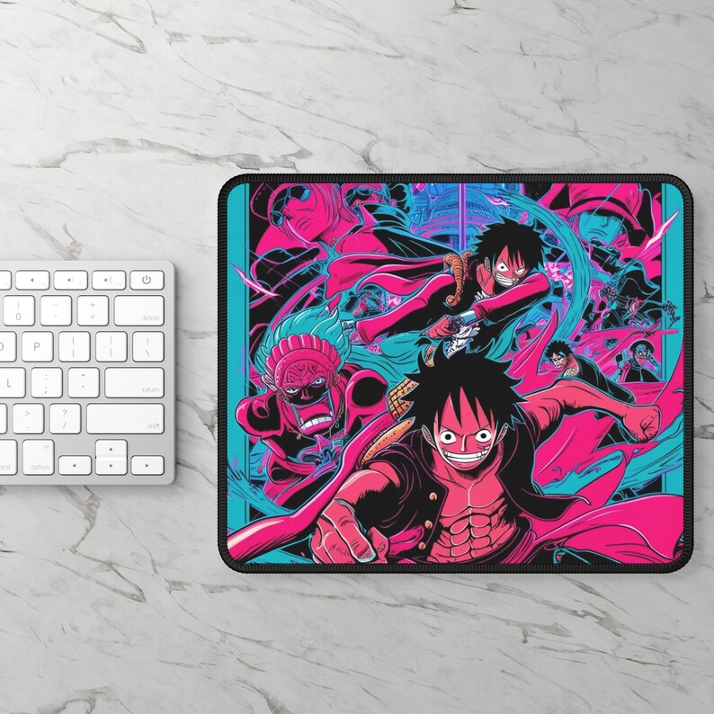 Anime Gaming Mouse Pad, Luffy Design Desk Mat for Gamers, Great Gift ...