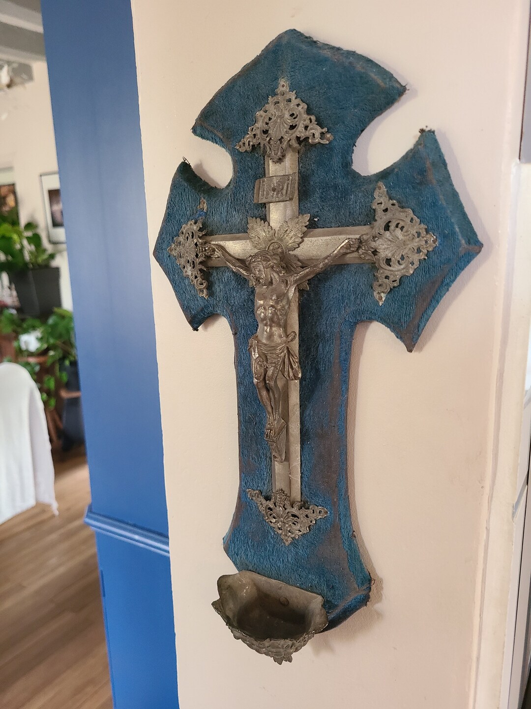 Crucifix Late 19th Early 20th Jesus Ex Voto - Etsy