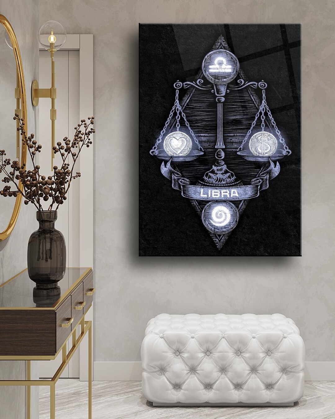 Vintage Scale Wall Art Balance Scale Art Weighing Scale Print Retro ...