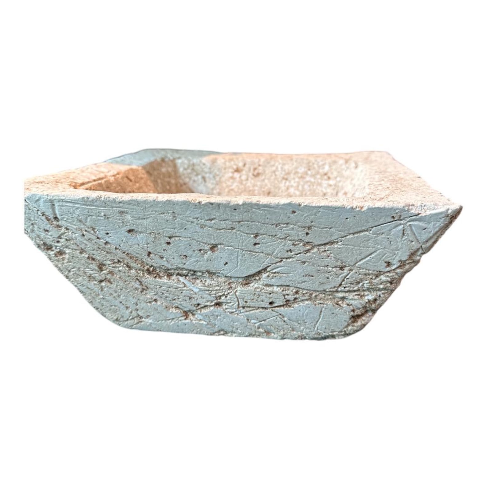 NEW! Square Succulent Pot. Natural Stone Flowerpot - Etsy