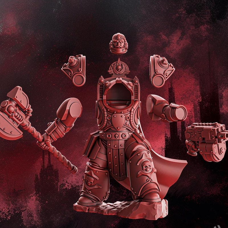 Space Marine Stl - Etsy