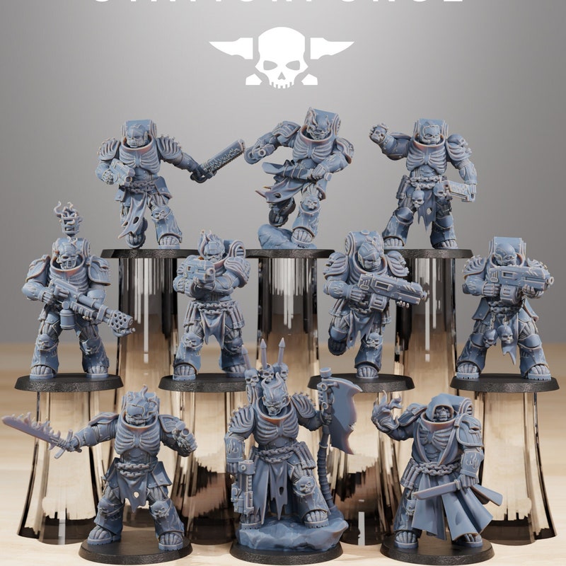 Doom Marines Miniatures - Etsy