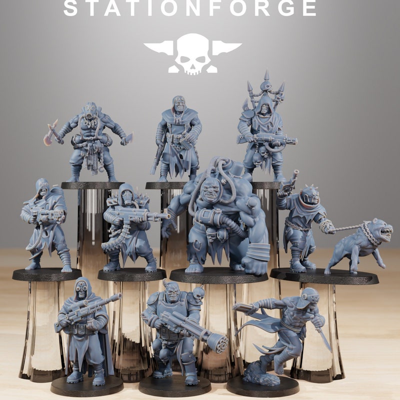 Trench Crusade Miniatures Stl - Etsy