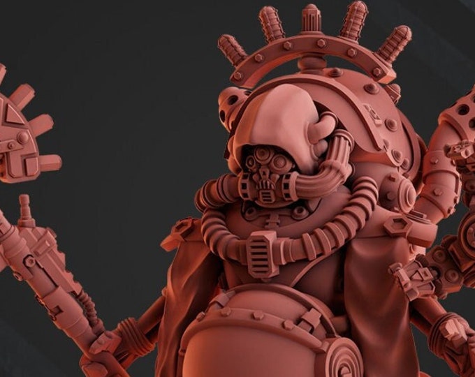 Machine Cult Archon Balthazar 8K Resin Printed Miniature Machine Cult ...
