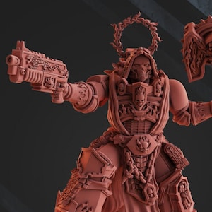 Salamanders Field Pastor by Dakkadakka Miniatures - | 8K 3D Print ...