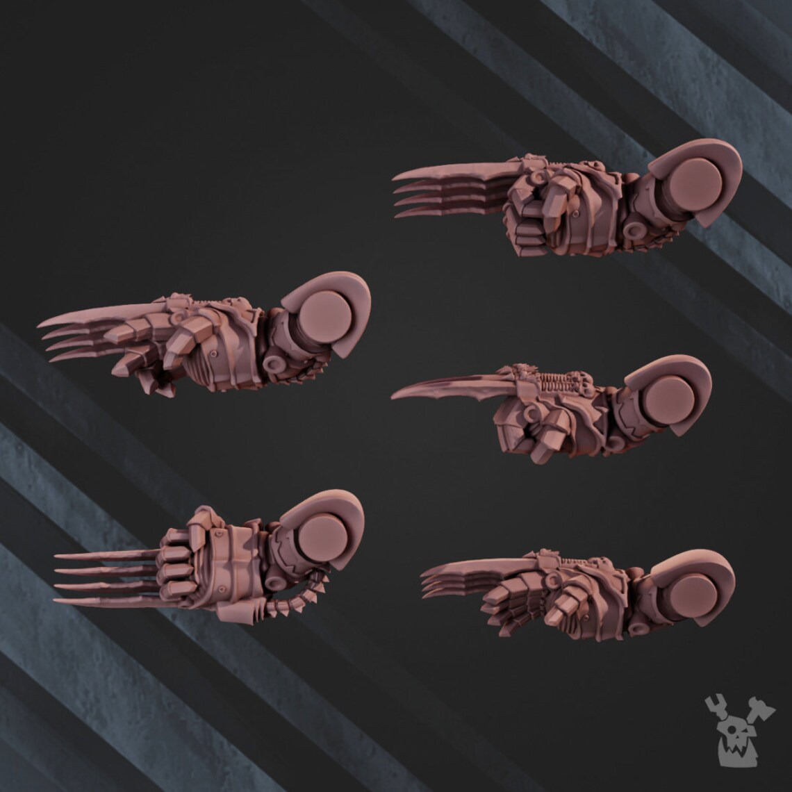 10 Nocturnal Shock Claws Bundle (set of 5 Left+right) | OFFICIAL ...