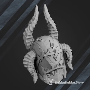 5 Predator Knights Helmets CW (set of 5) by Dakkadakka Miniatures ...