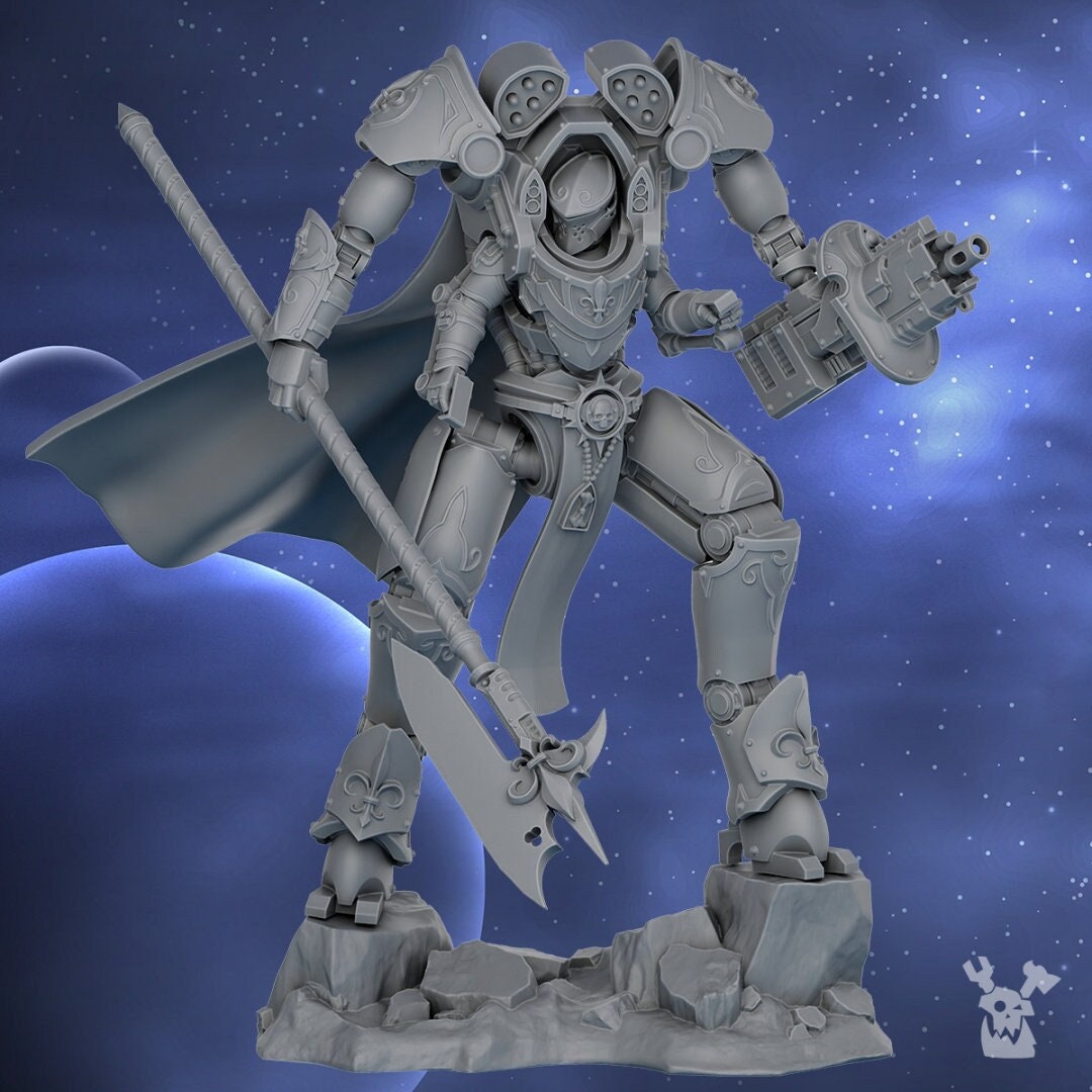 Commander Scythe in Exosuit by Dakkadakka Miniatures - Grimdark Future ...