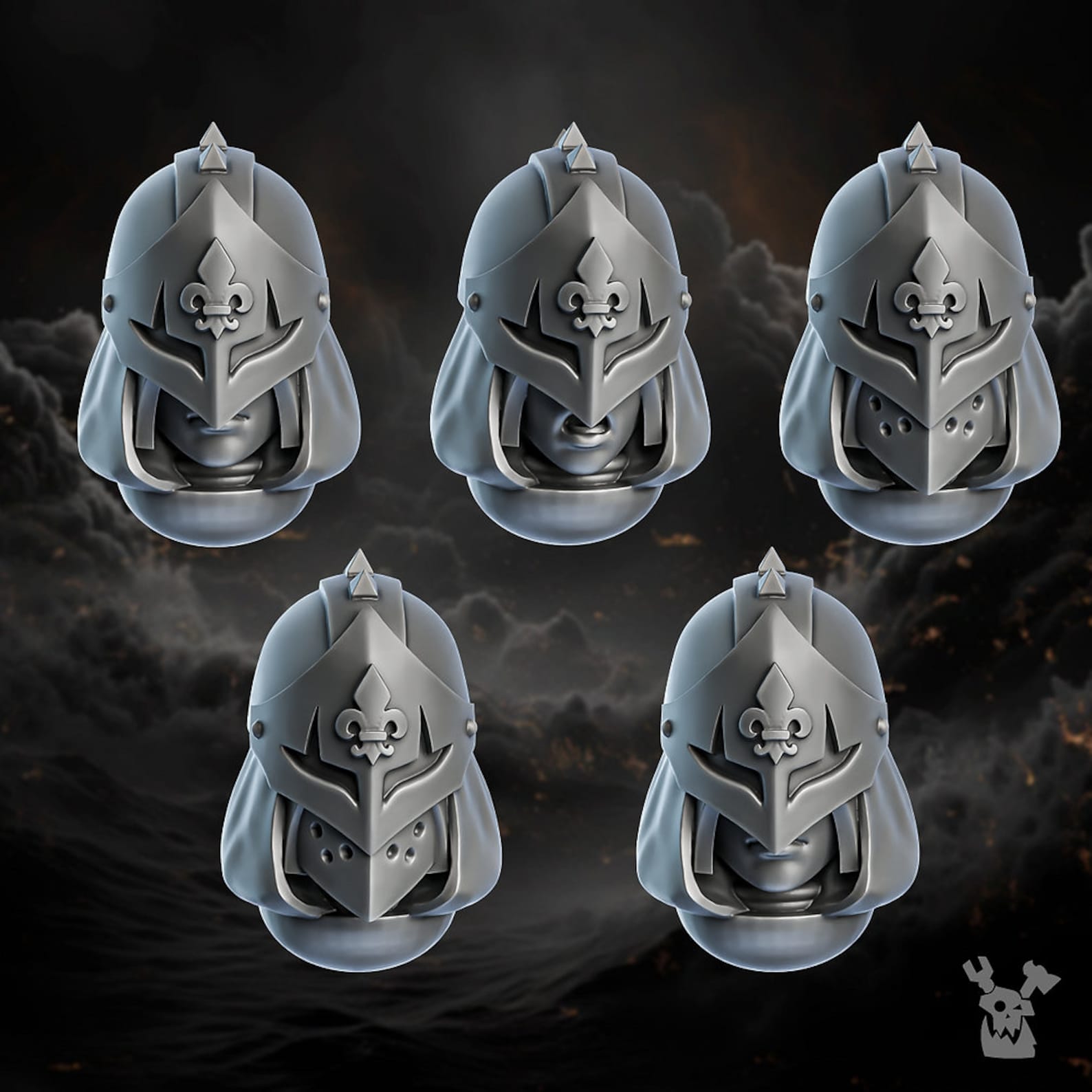Sisters of Redemption Heads (set of 5) 12K | 16K UHD by Dakkadakka ...