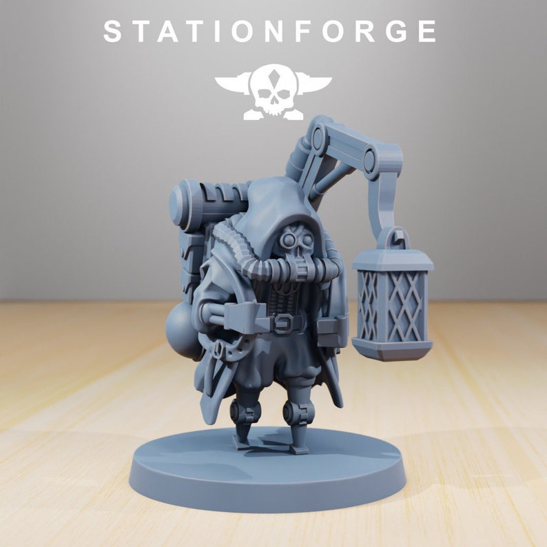 Scavenger Adventurer (set of 1) - | Mars Tech Priest | Surveyor Bot ...