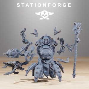 Scavenger the Librarian + Base(s) by Station Forge - Mechanicus | Mars ...