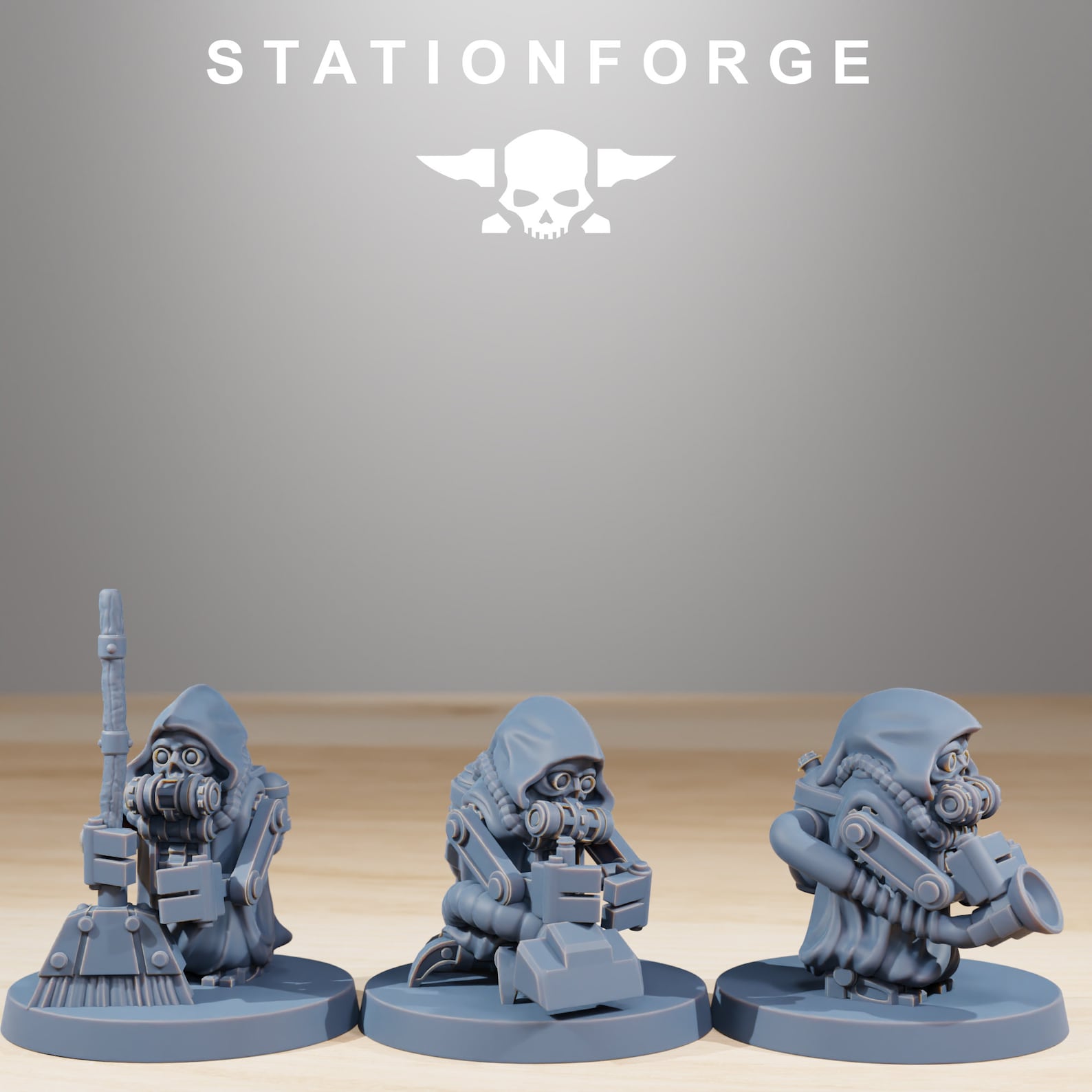 Bobby Gang (set of 20) | Proxy Scavenger | Mini Mecha Drones | Robot ...
