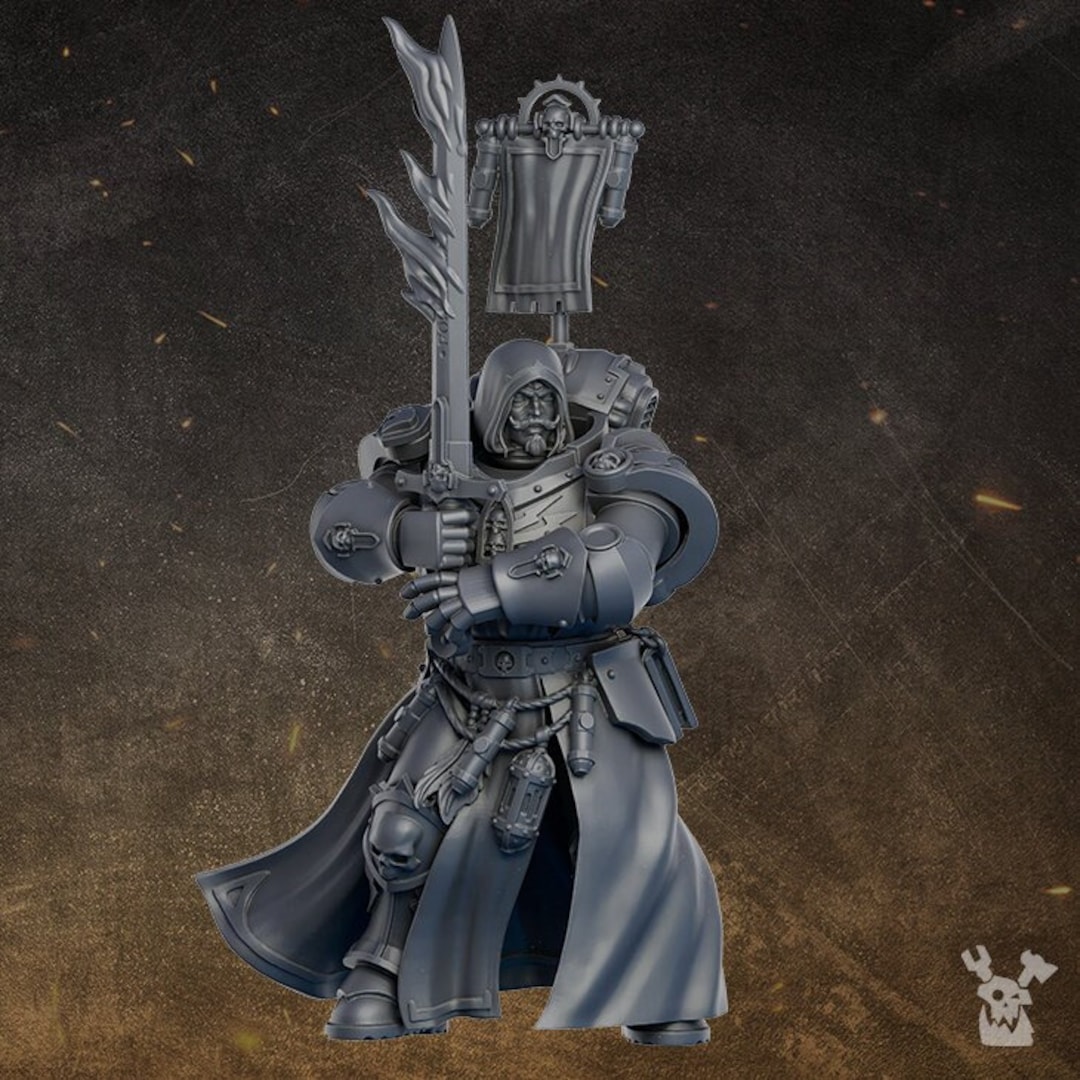 Black Gryphons Merlin by Dakkadakka Miniatures - 8K Resin Print ...