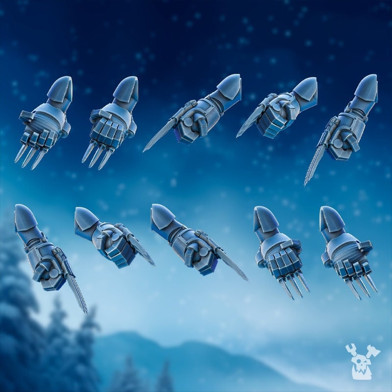 10 Stormbringer Power Claws 12K/16K UHD by Dakkadakka Miniatures ...