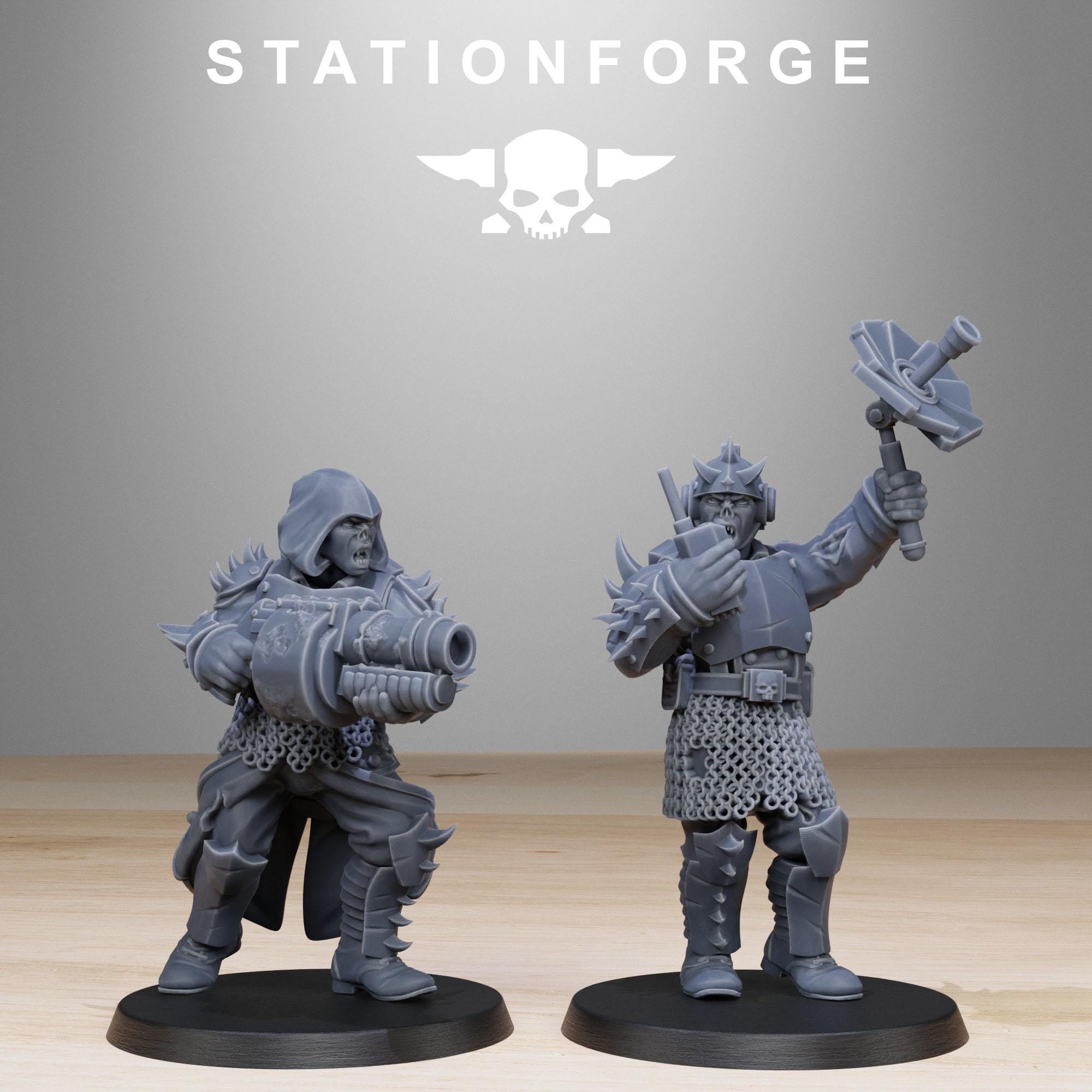 Corrupted Guard Renegades (set of 20) + Base(s) 16K | 12K UHD Prints by ...