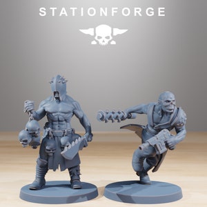 Corrupted Guard Sectarians (set of 10) + Base(s) by Stationforge ...