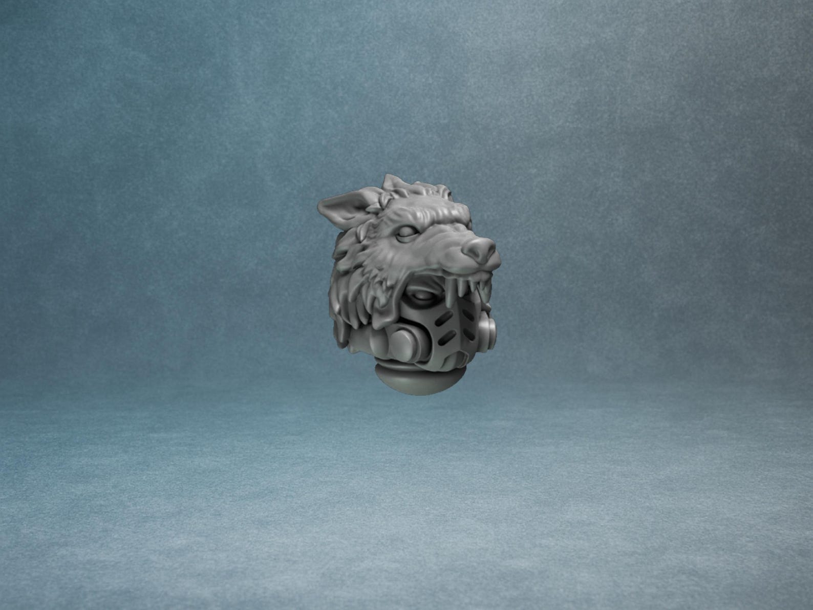 Primal Beast Wolves Alpha Heads (set of 5) - Upgrade Bits | Trench ...