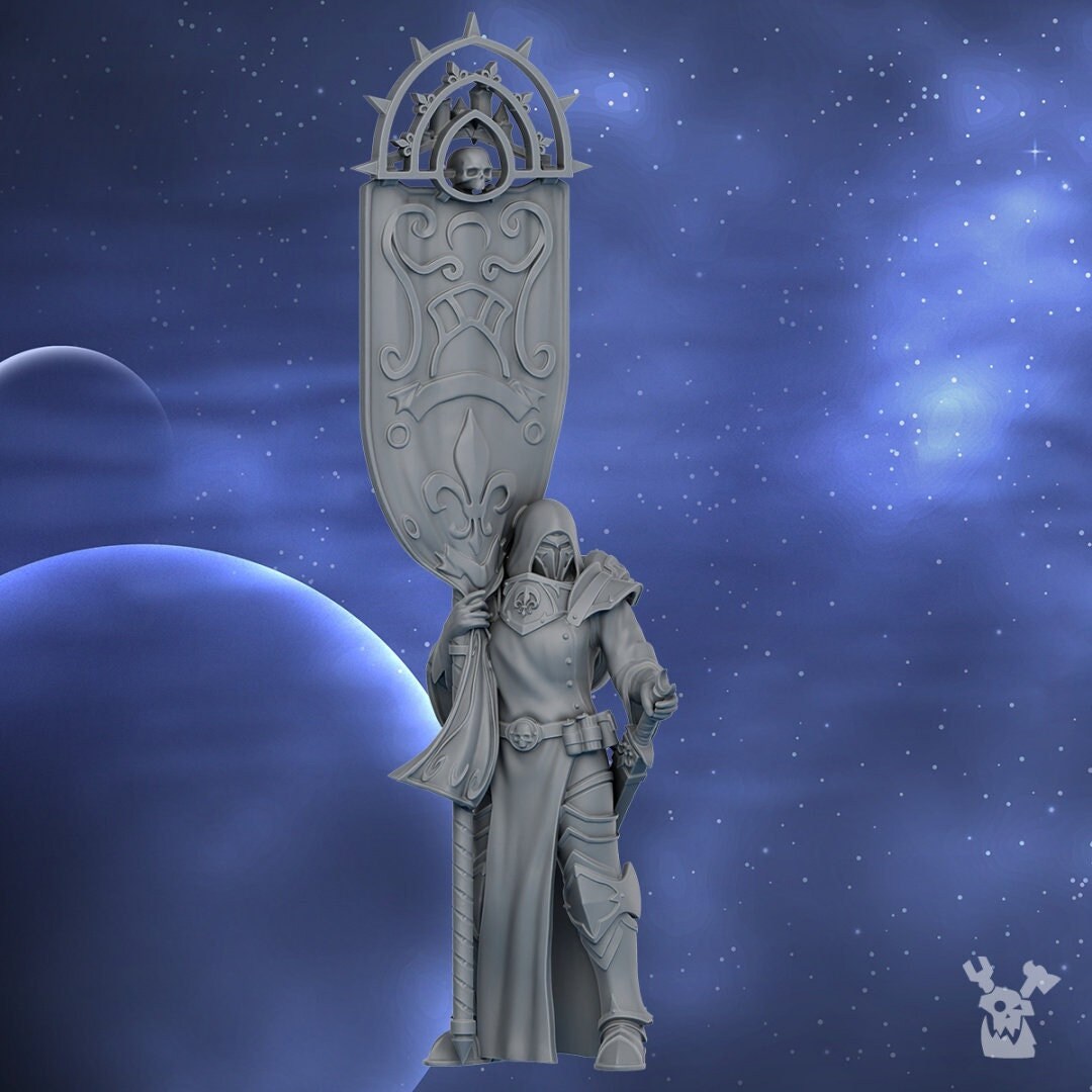 Standard Bearer of the St. Moon (set of 1) by Dakdak Miniatures ...
