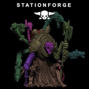 Raticus Techer by Stationforge Miniatures 12K / 16K UHD - Grimdark ...