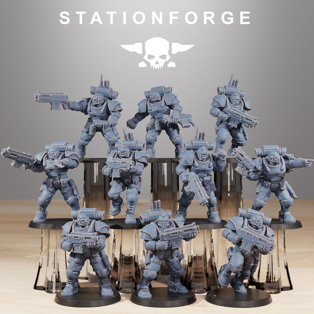 Socrates Legion Light Infantry (10 Models) + Base(s) by Stationforge ...