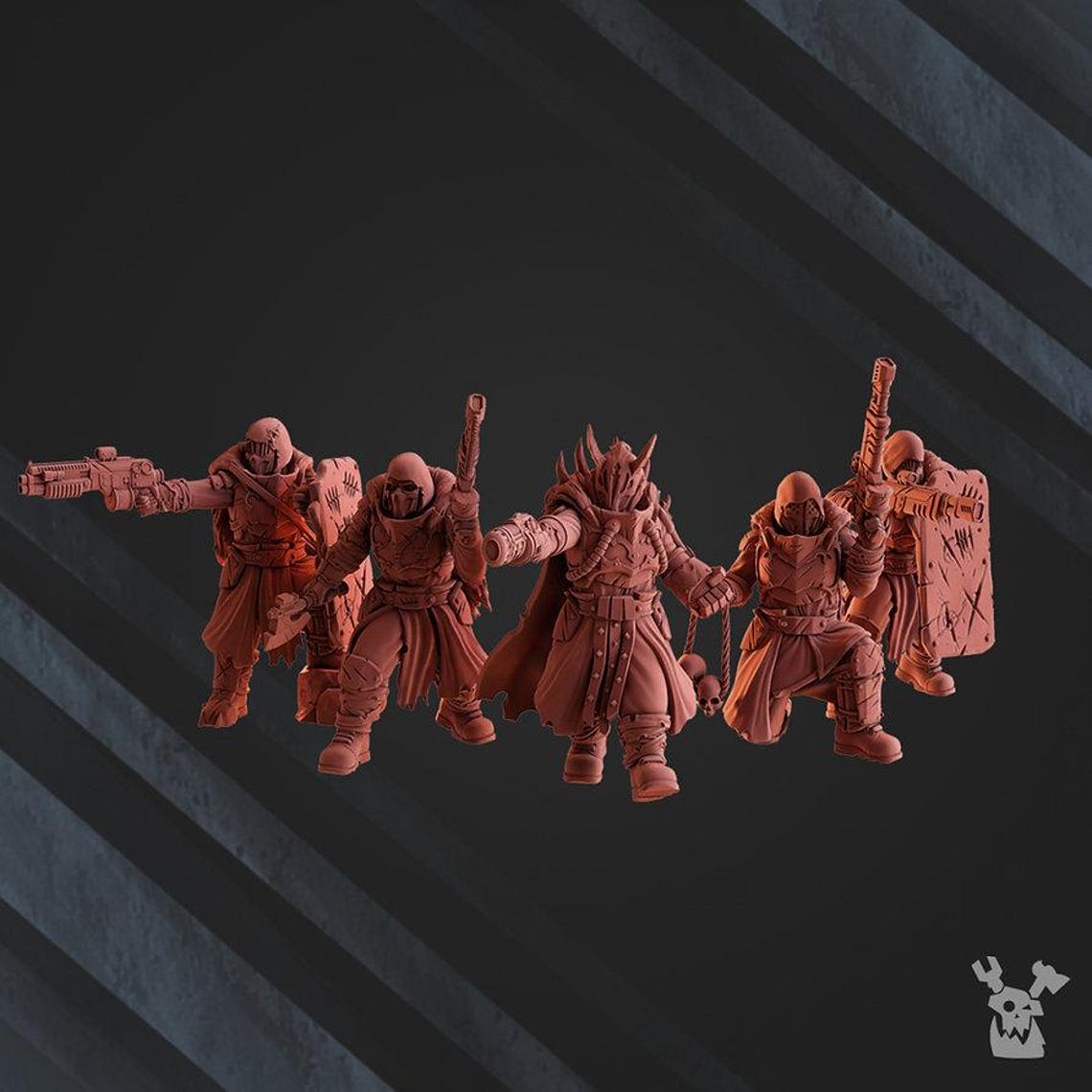Vultures Reaper Infantry Squad (set of 10)- 16K | 12K UHD by Dakkadakka ...