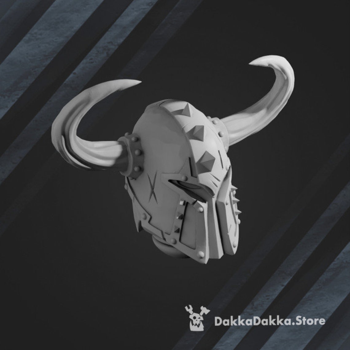5 Predator Knights Helmets CW (set of 5) by Dakdak Miniatures ...