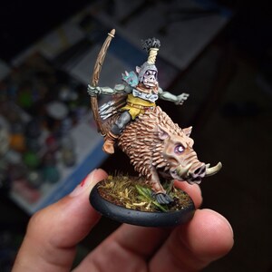 Pig Faced Orcs Boar Riders Kit (set of 3) by Warp Miniatures ...
