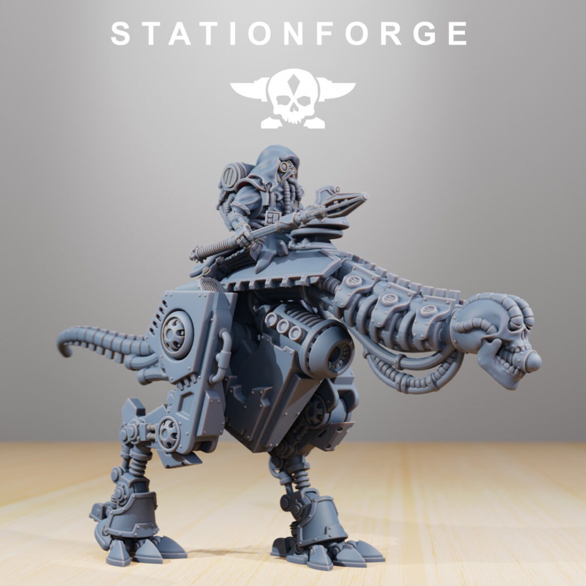 Scavenger Alpha Rider (set of 1) - | Mars Tech Priest Scavenger ...