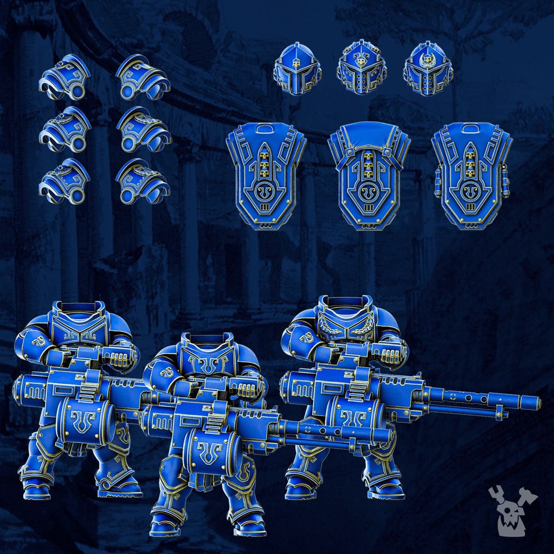 Legio Prima Victrix - Princeps Heavy Weapons Squad (set of 3) by ...