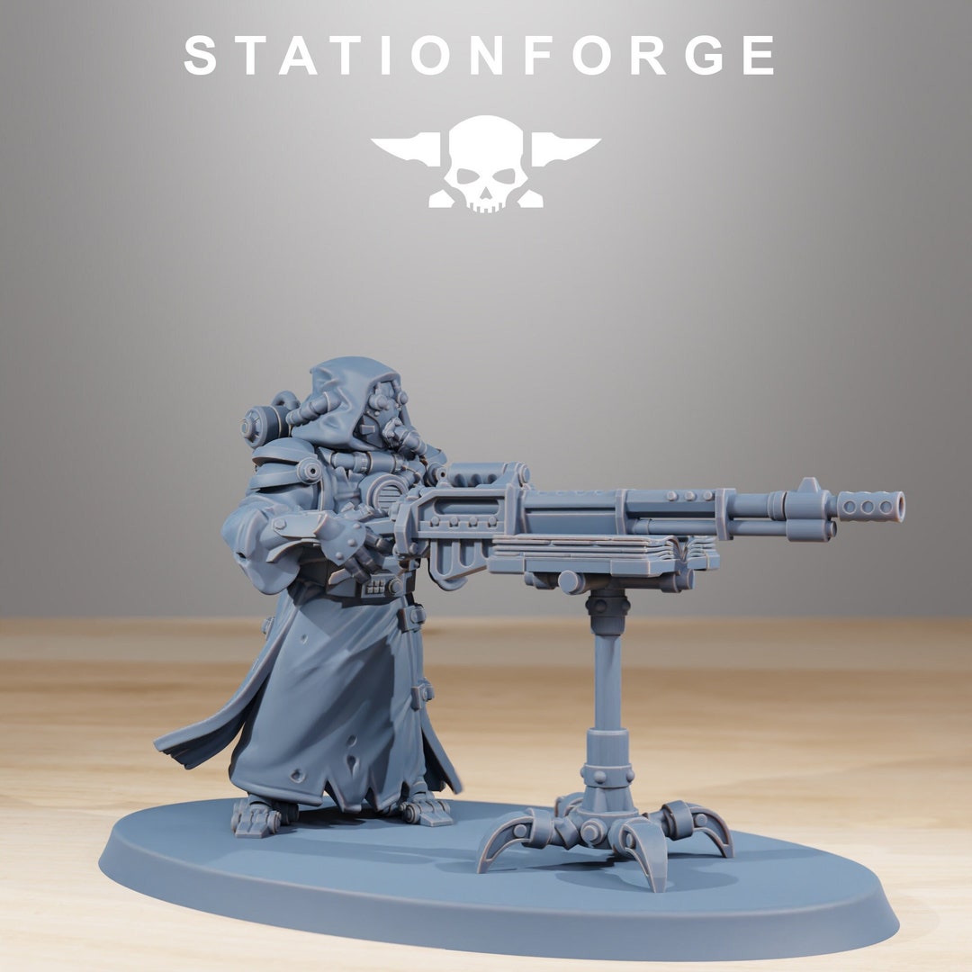 Scavenger Hunter: Gunner (set of 1) + Base by Station Forge - Adeptus ...