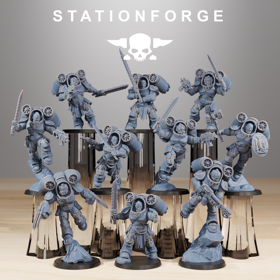 Socrates Legion Deviators (10 Models) + Base(s) by Stationforge | 8K ...