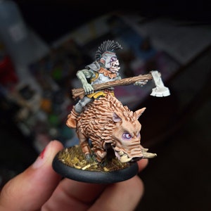 Pig Faced Orcs Boar Riders Kit (set of 3) by Warp Miniatures ...
